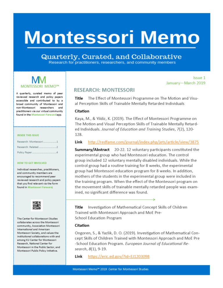 Programs – Montessori Training Center Northeast